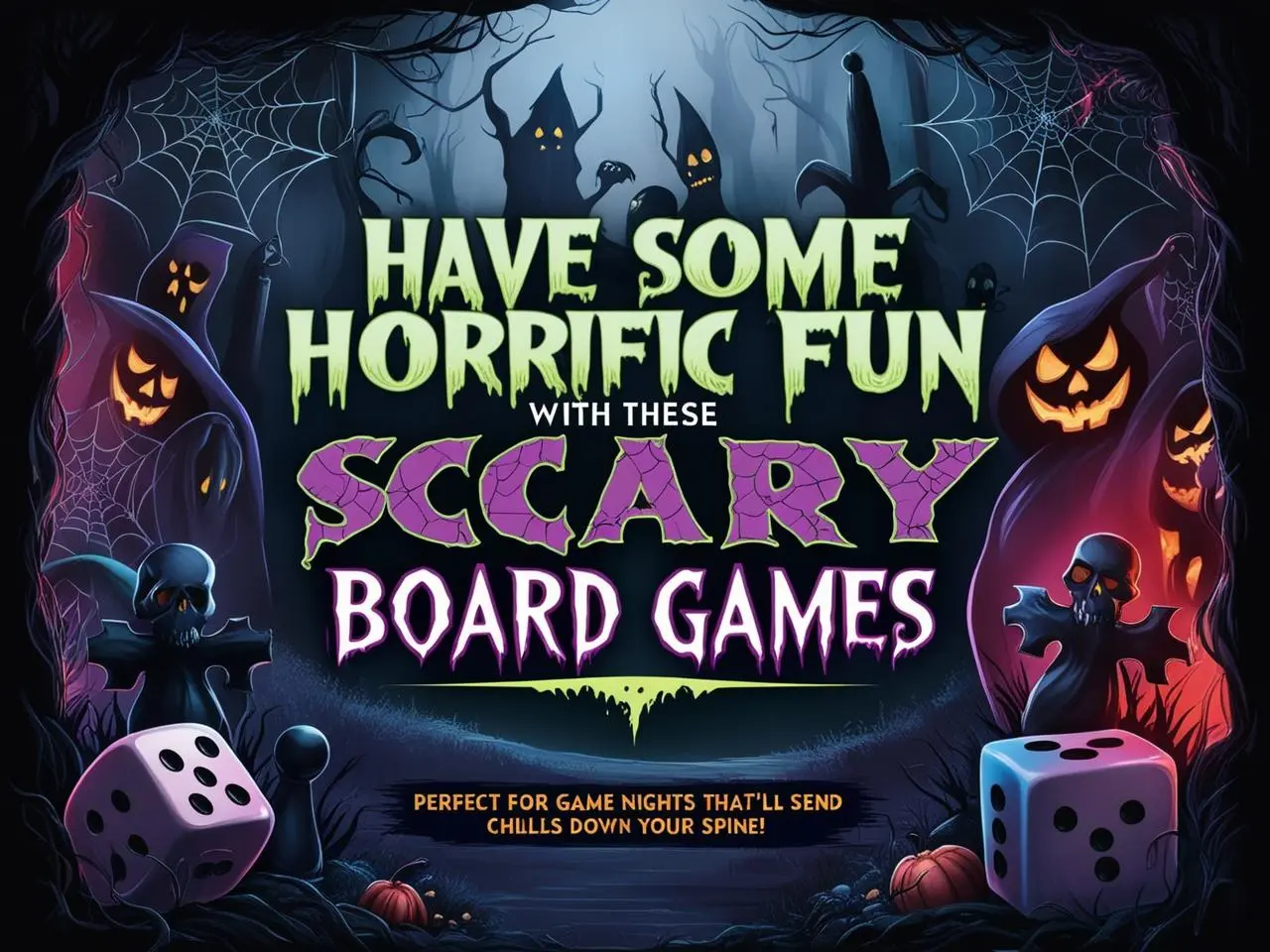 Scary Board Games for Horrific Fun | The Board Game Collection