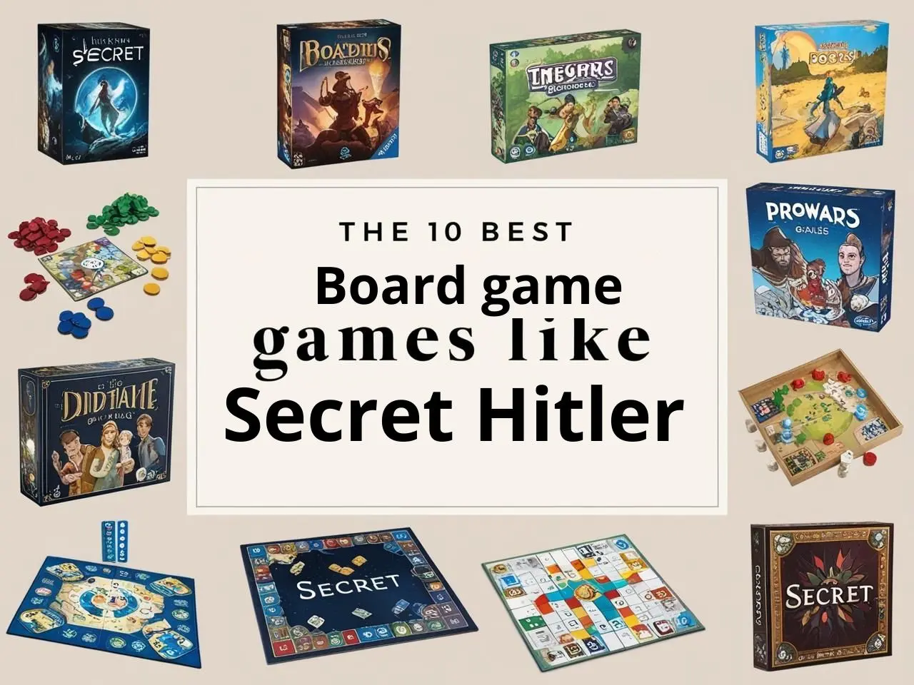 10 Board Games Like Secret Hitler | The Board Game Collection