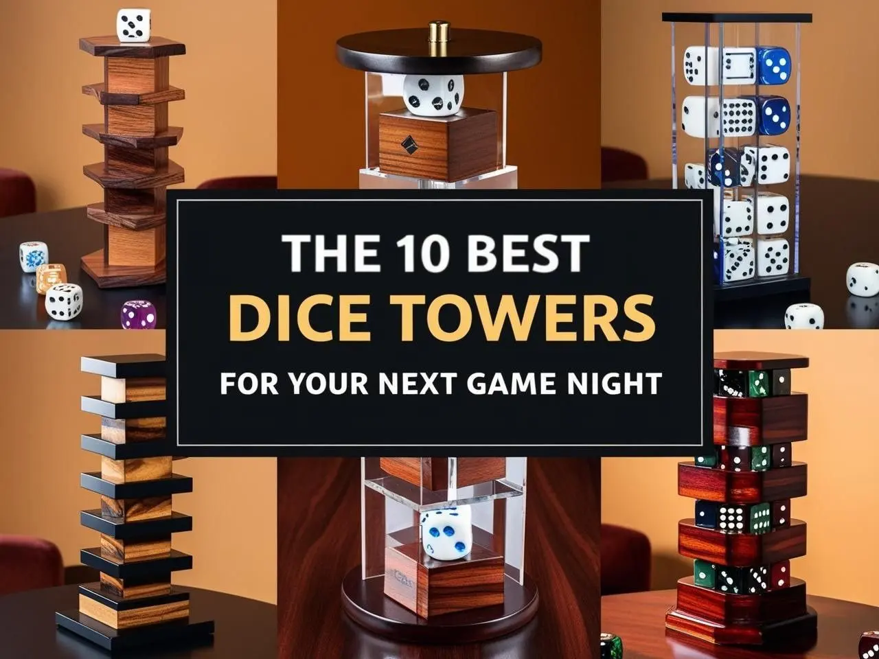Top 10 Dice Towers for Gamers | The Board Game Collection