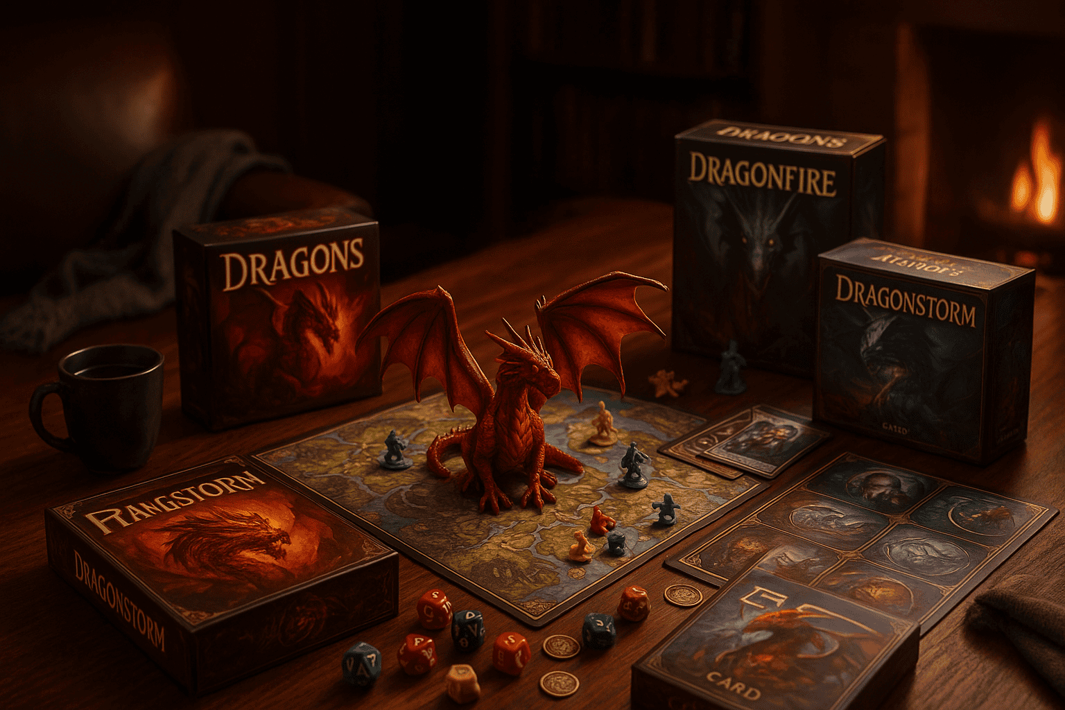 Top 10 Dragon-Themed Board Games to Ignite Your Imagination